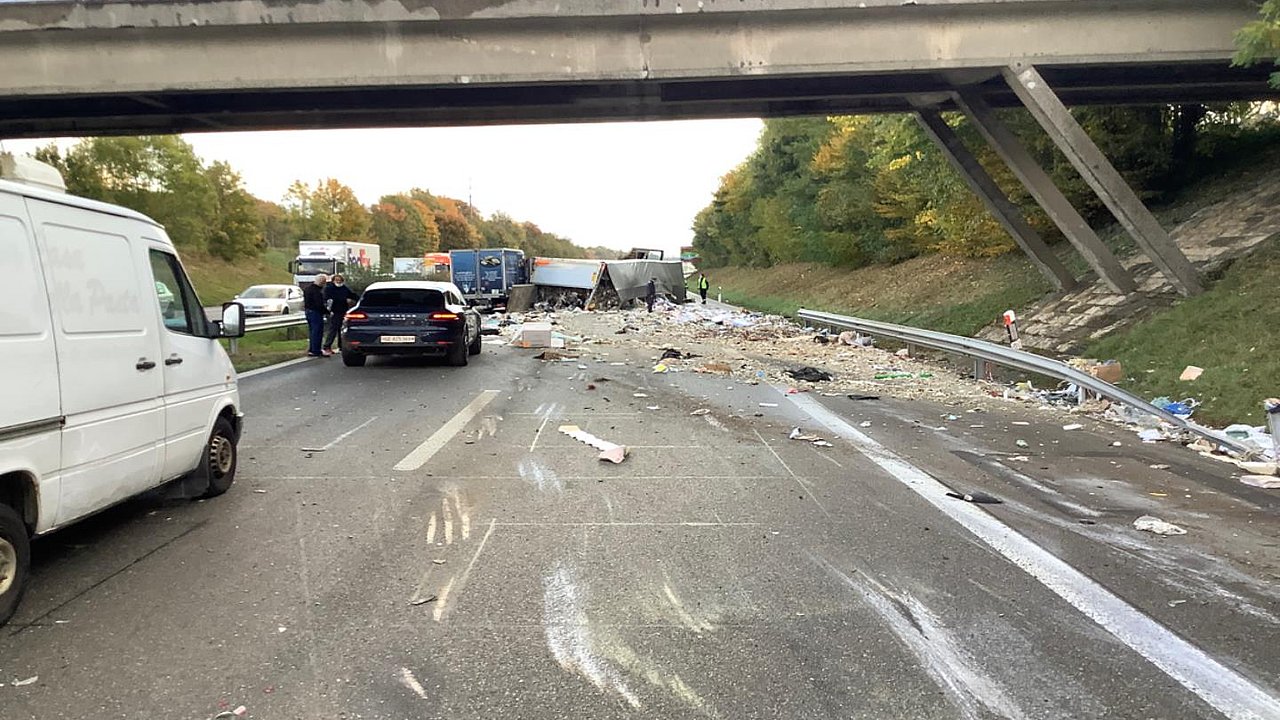 Accident sur l’autoroute A1 Genève - Lausanne - Publication - État de Vaud